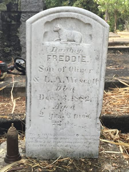 Lamb-Headstone - Russian River Historical Society